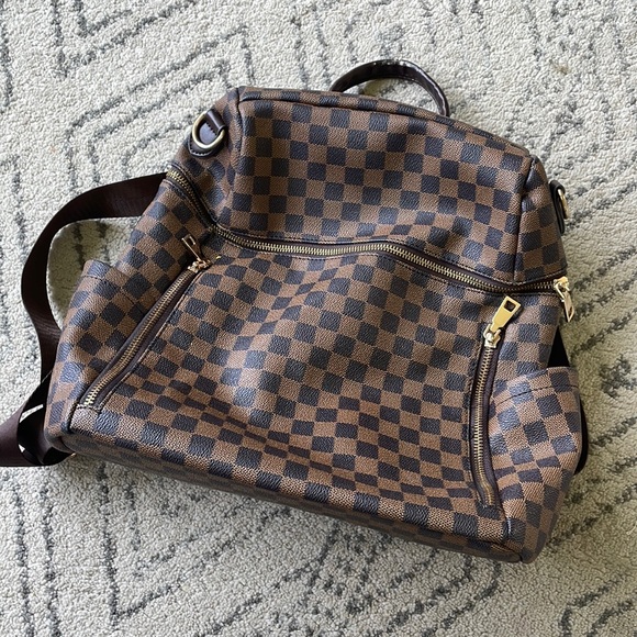Bags | Checkered Back Bag Excellent Condition With A Few Markings ...